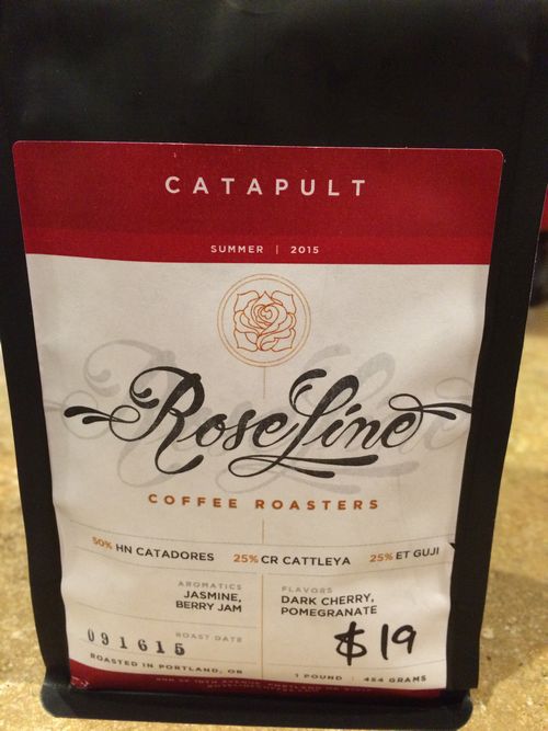Review: Roseline Coffee Roasters Catapult Blend (Portland, Oregon ...