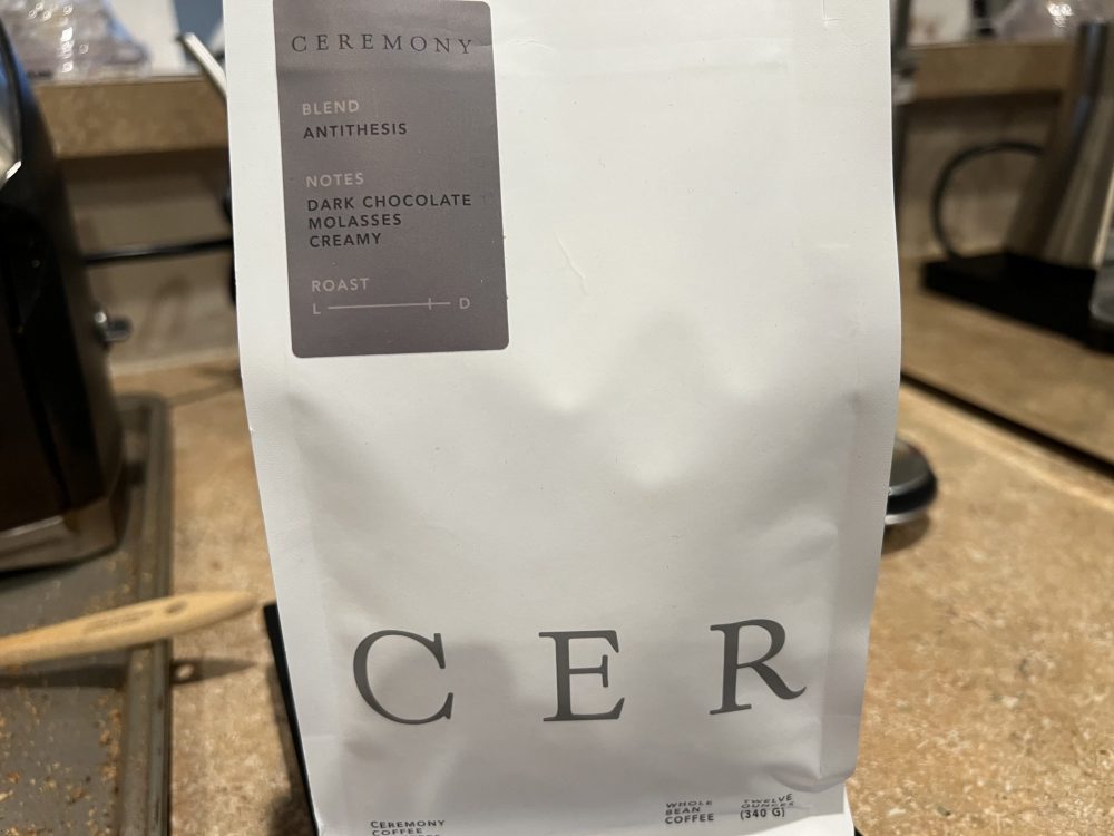 Review: Ceremony Coffee Roasters Antithesis Blend (Annapolis, Maryland ...